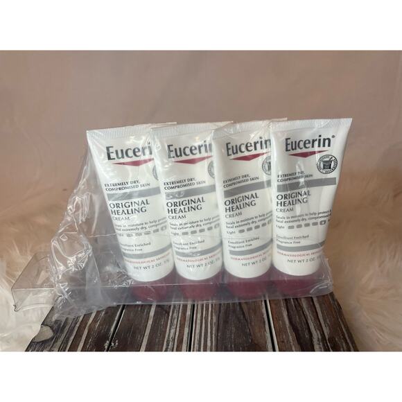 Eucerin | Skincare | New Lot Of 4 Eucerin Original Healing Cream 2 Oz ...